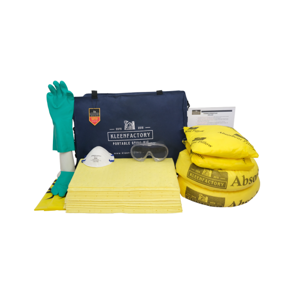 Jual KLEENFACTORY PORTABLE CHEMICAL SPILL KIT KF